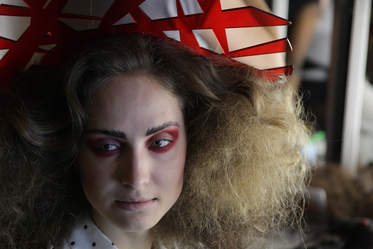 LFW – Francesca Marotta behind the scenes AW 2012 – The Upcoming
