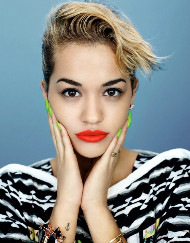 Hot right now: Rita Ora is the new face of Rimmel London collection ...