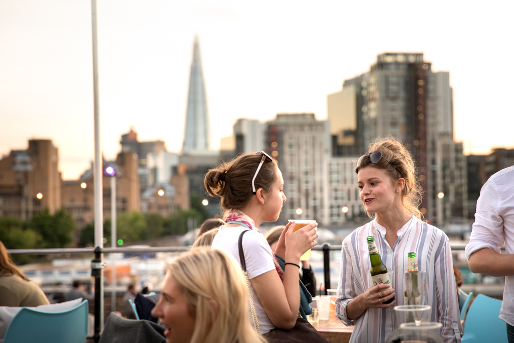 Skylight rooftop bar launches at Tobacco Dock: Cocktails, street food ...