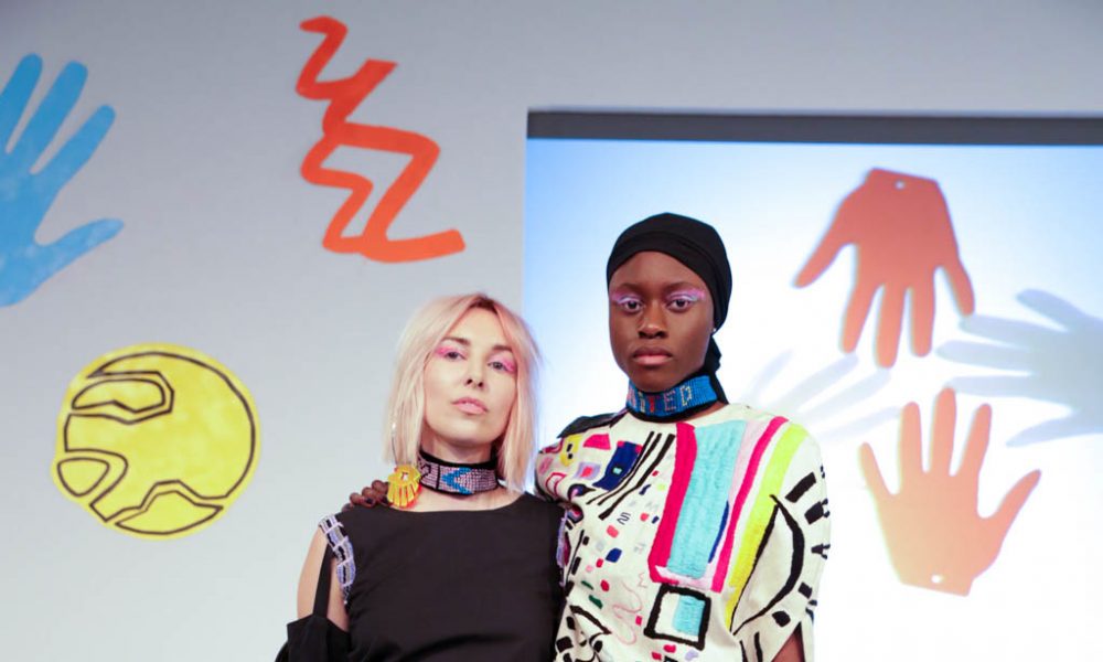 Globelle by Nelly Rose spring/summer 2018 collection presentation | LFW ...