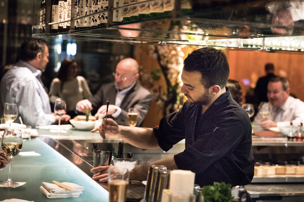 Zuma transforms bar into cherry blossom-inspired installation – The ...