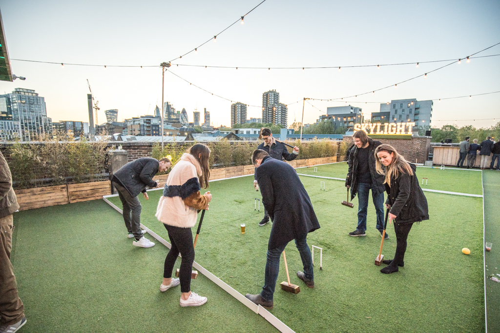 Skylight rooftop bar re-opens for the summer at Tobacco Dock with ...