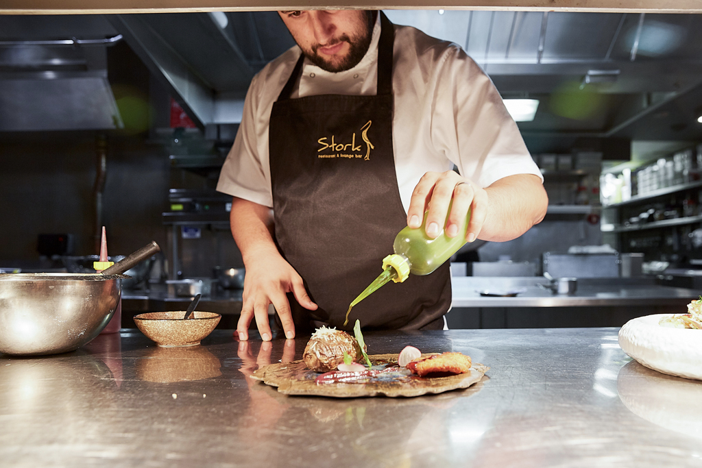 Stork in Mayfair: Modern British cooking inspired by cross-continental ...