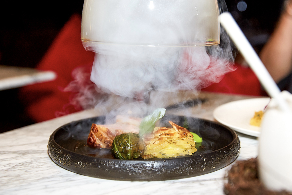 Stork in Mayfair: Modern British cooking inspired by cross-continental ...