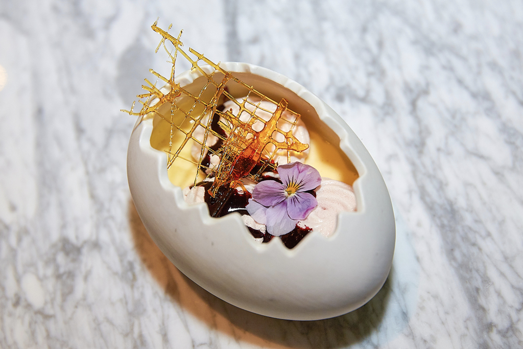 Stork in Mayfair: Modern British cooking inspired by cross-continental ...