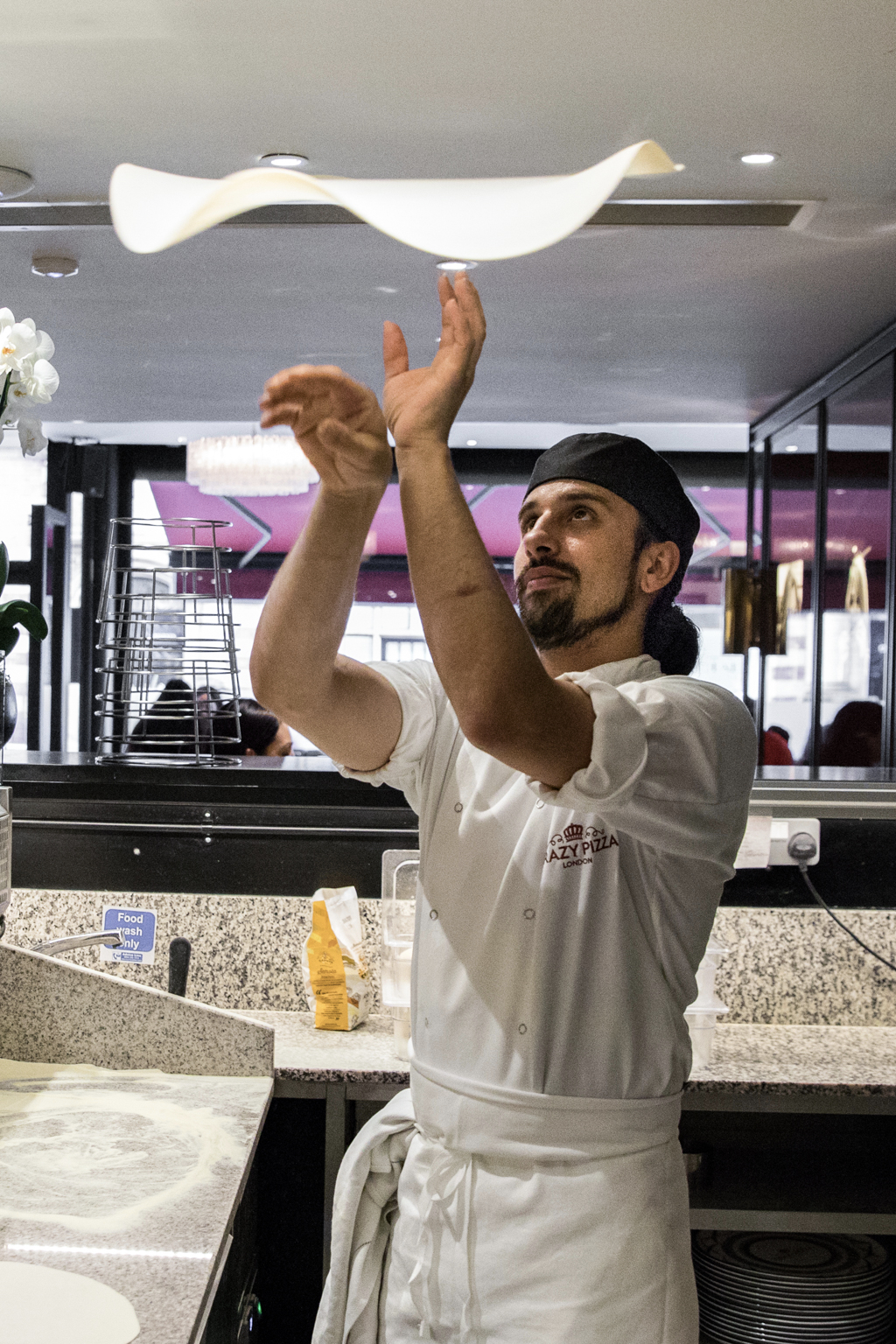 Crazy Pizza in Marylebone: Fresh ingredients and fancy pizzas in a ...