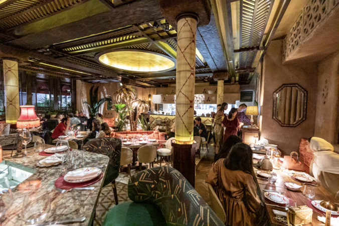 Momo in Mayfair: A lively mix of traditional Moroccan flavours and bold ...