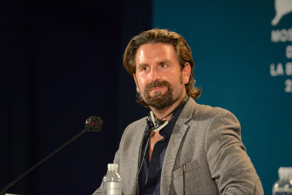 Mandibules press conference: Quentin Dupieux and cast at the Venice ...