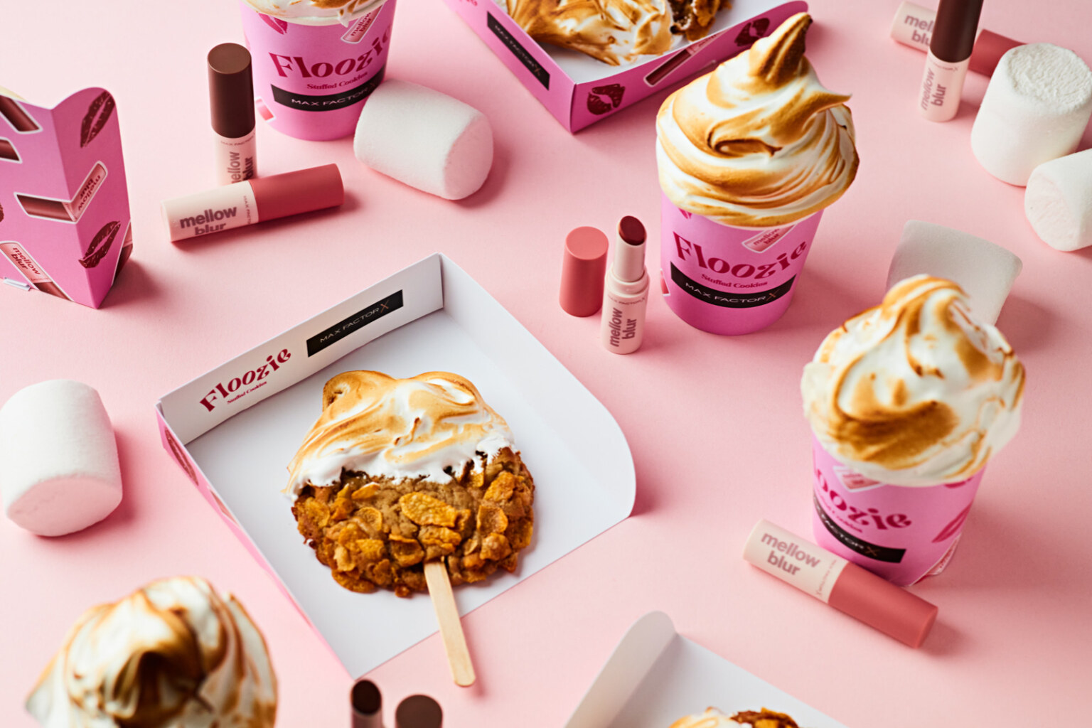 Floozie Cookies and Max Factor team up for limited-edition dessert and ...